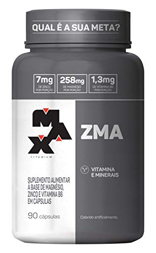 Max Titanium ZMA recovery support capsules