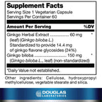 Max-V Ginkgo Biloba for memory support