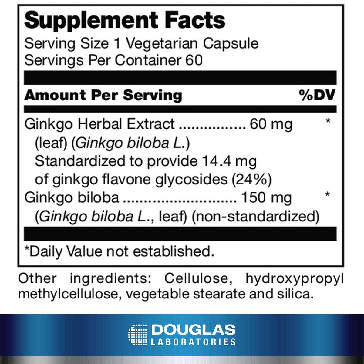 Max-V Ginkgo Biloba for memory support