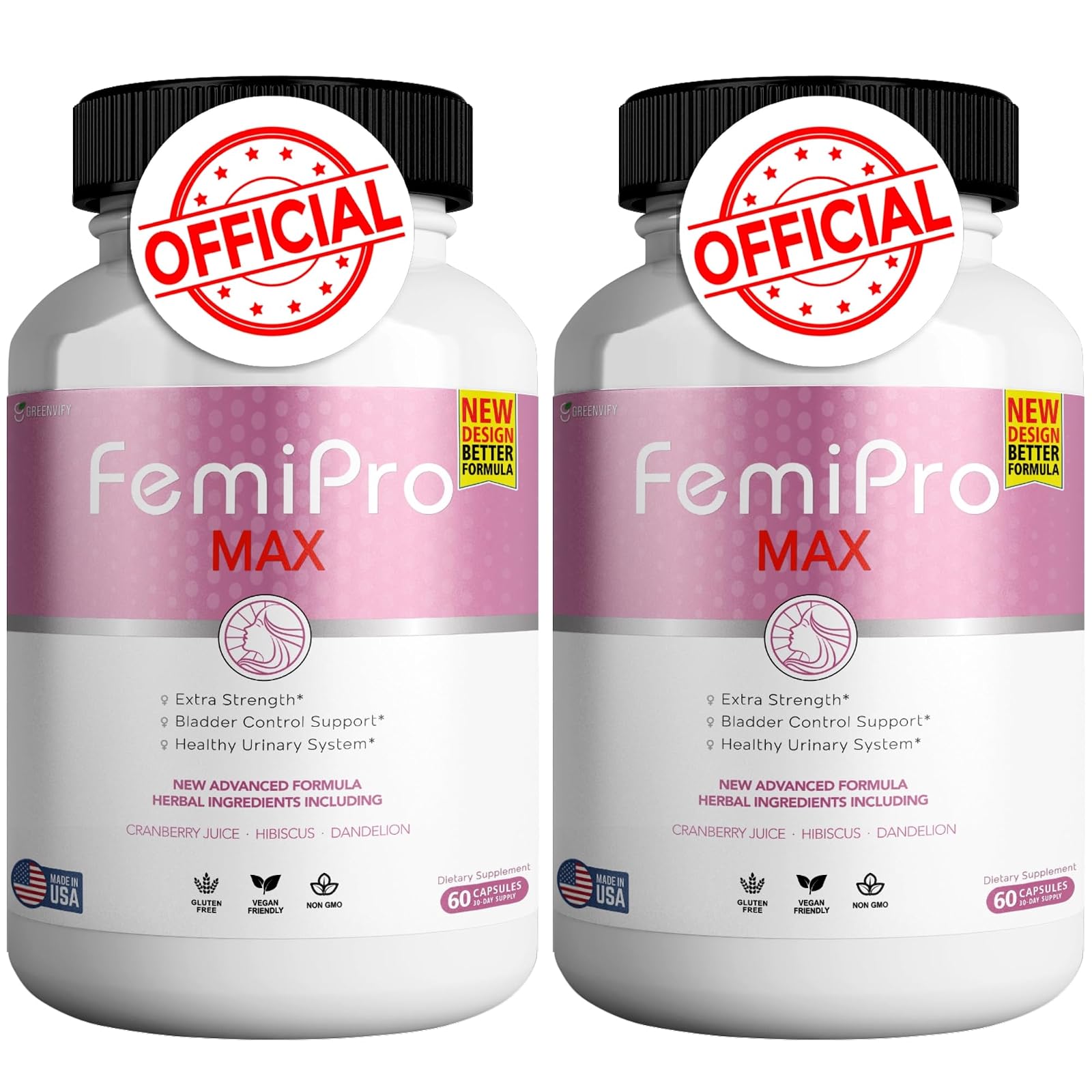 MAX Women's Urinary Support capsules