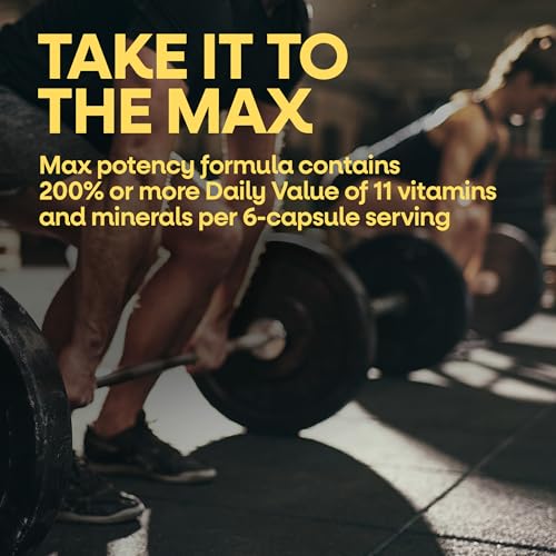 Max6 potency multivitamin for men
