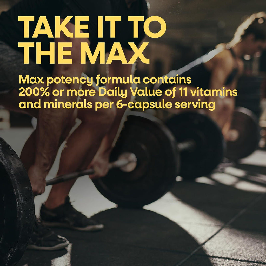Max6 potency multivitamin for men