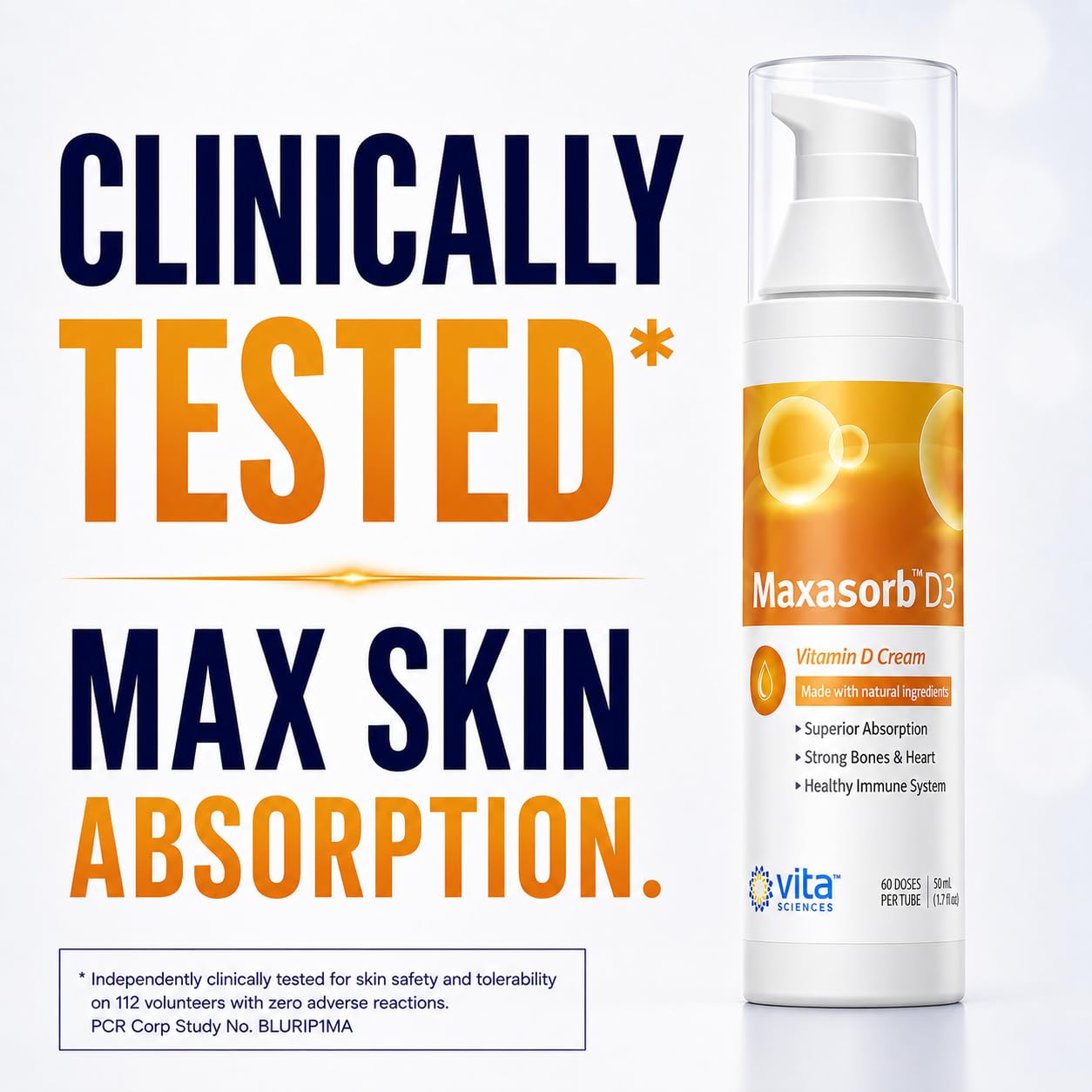 Maxasorb Vitamin D3 for immune support