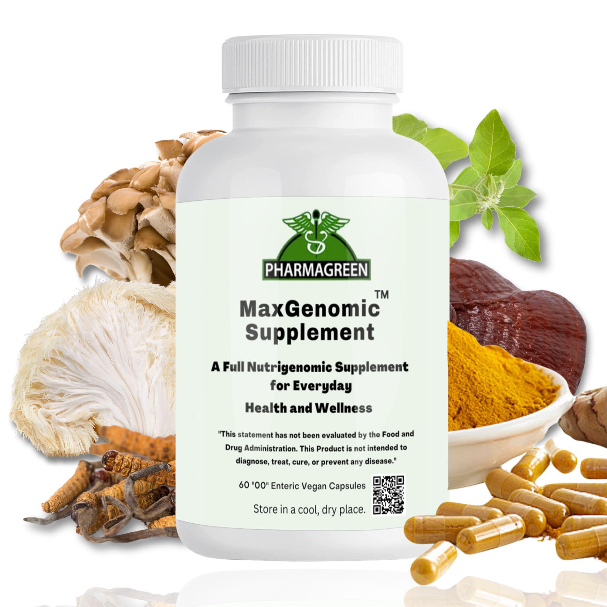 MaxGenomic mushrooms for daily health