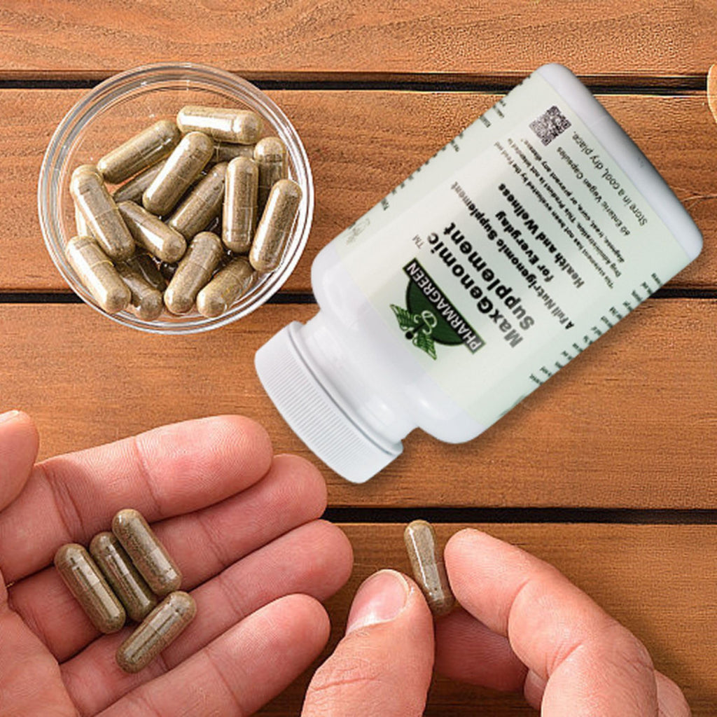 MaxGenomic mushrooms for energy boost