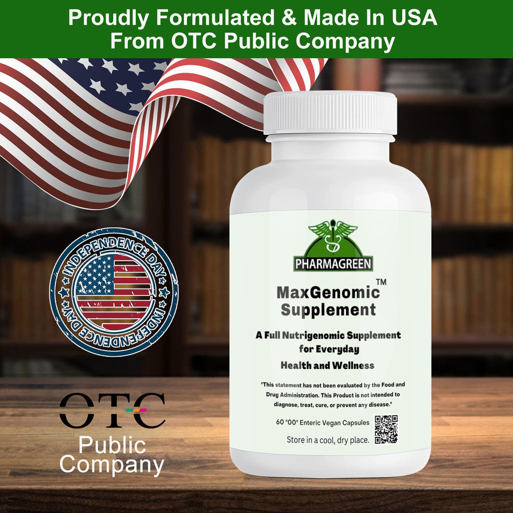 MaxGenomic vegan supplement capsules
