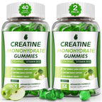 MaxHemp creatine gummies green apple