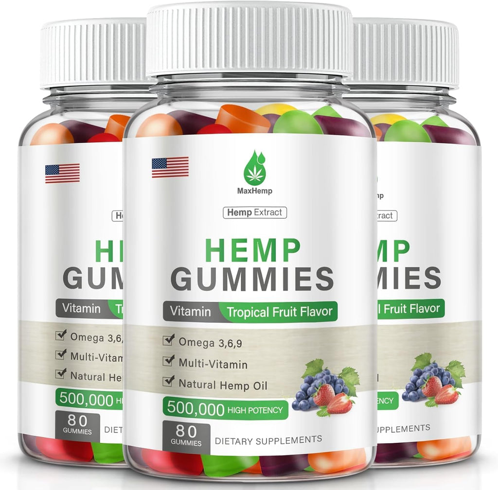 MaxHemp omega 3-6-9 gummies
