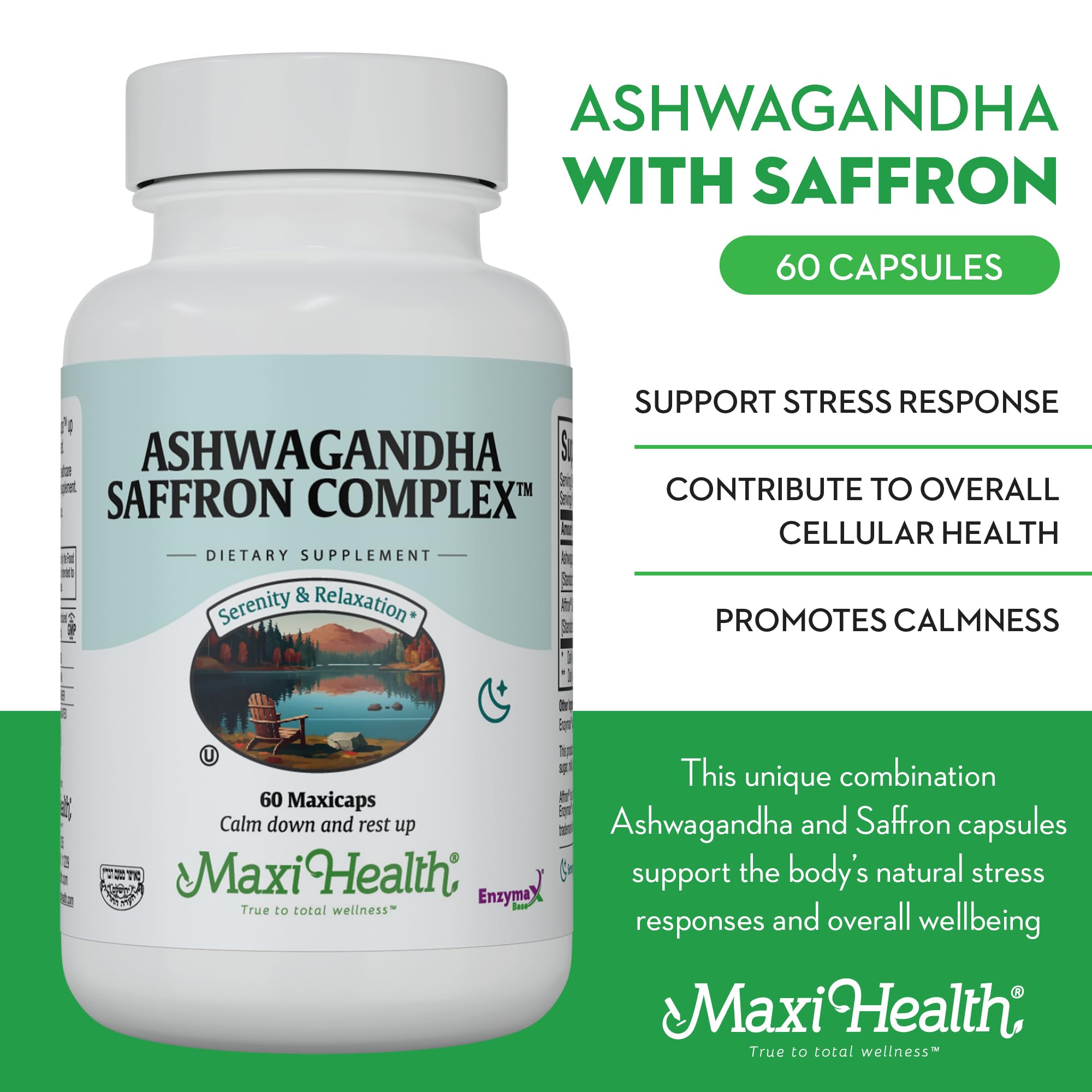 Maxi Health ashwagandha for better sleep