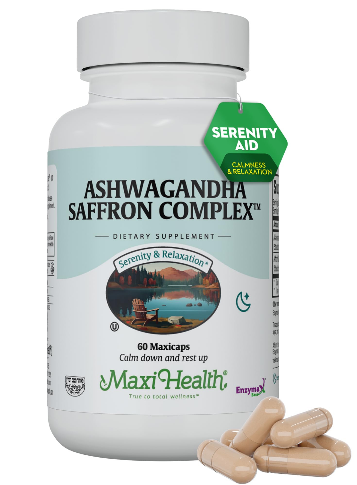 Maxi Health ashwagandha for stress relief