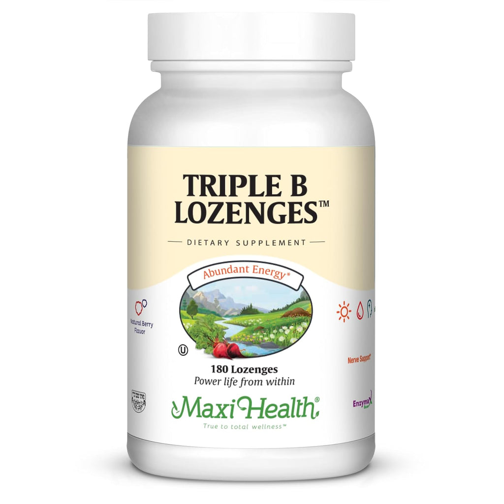 Maxi Health B12 lozenges for energy