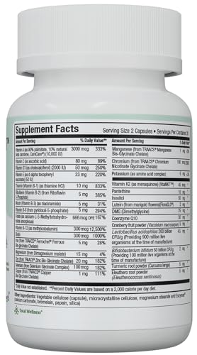 Maxi Health blended vitamin & mineral supplements with probiotics