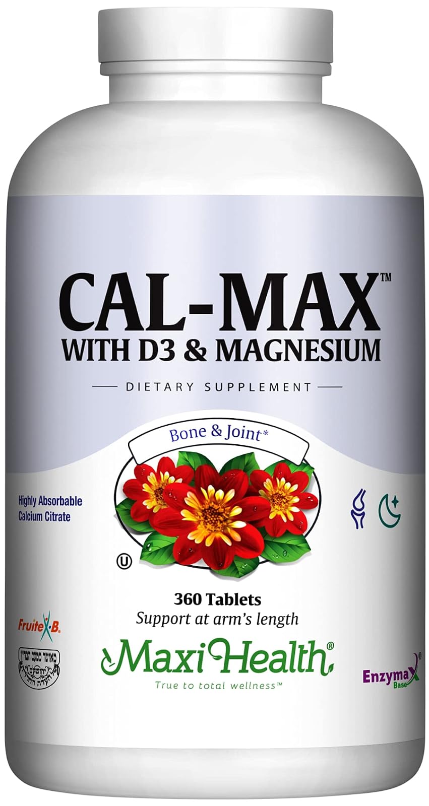 Maxi Health calcium supplement tablets
