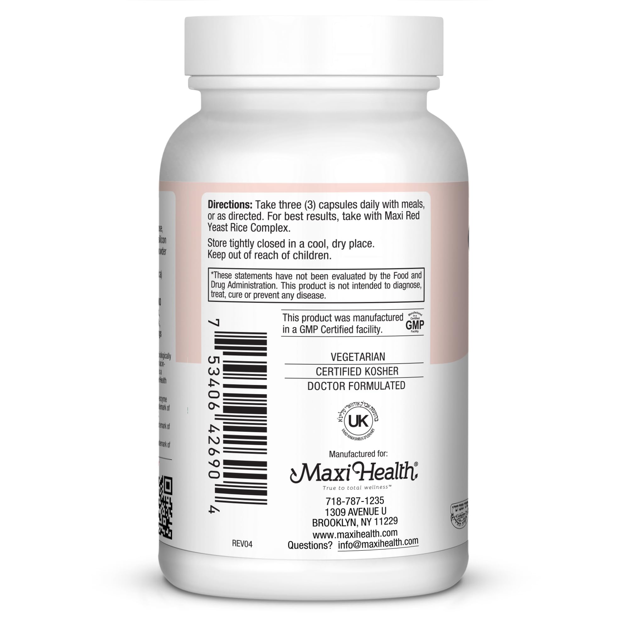 Maxi Health CH mineral support capsules