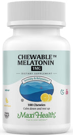 Maxi Health chewable melatonin tablets