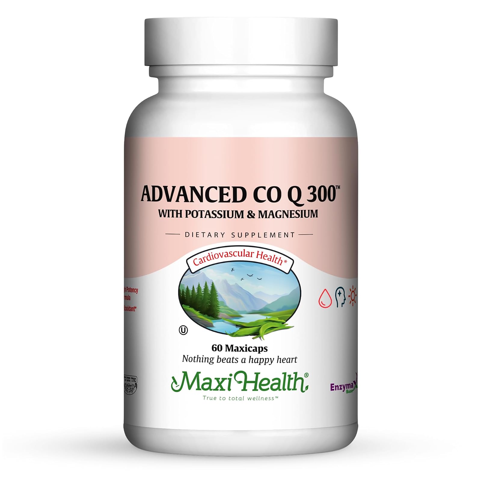Maxi Health CoQ10 300 mg capsules for energy