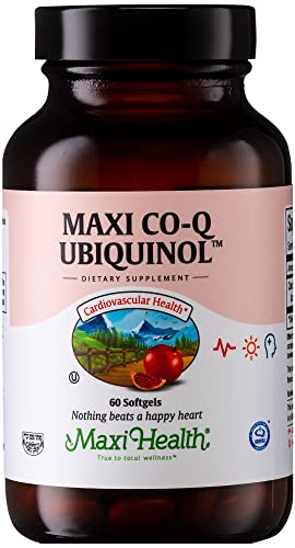 Maxi Health CoQ10 softgels for energy