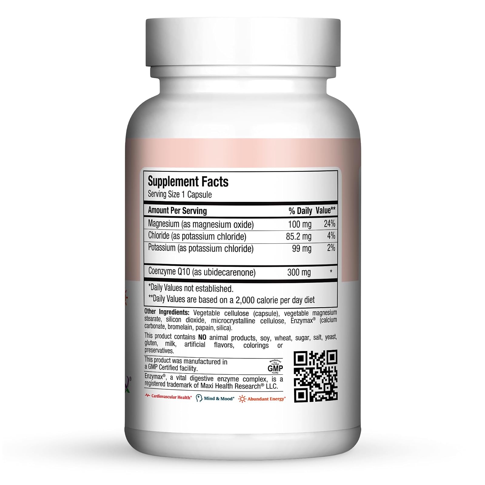 Maxi Health CoQ10 supports heart health
