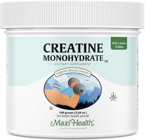 Maxi Health creatine monohydrate powder