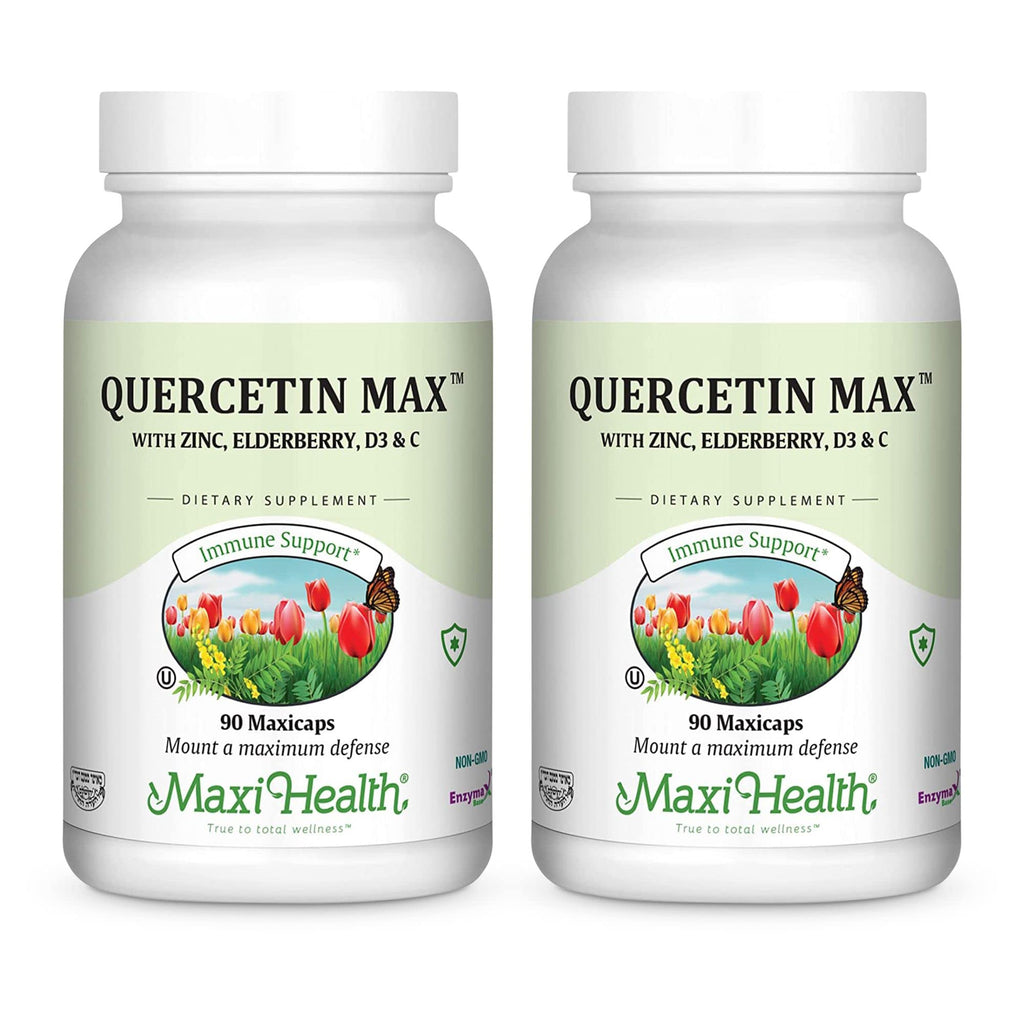 Maxi Health elderberry supplement capsules