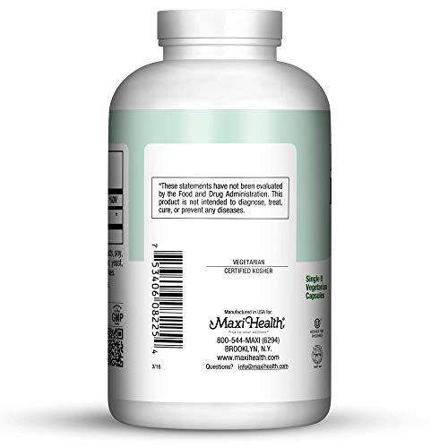Maxi Health empty capsules for DIY supplements