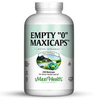 Maxi Health empty capsules for supplements