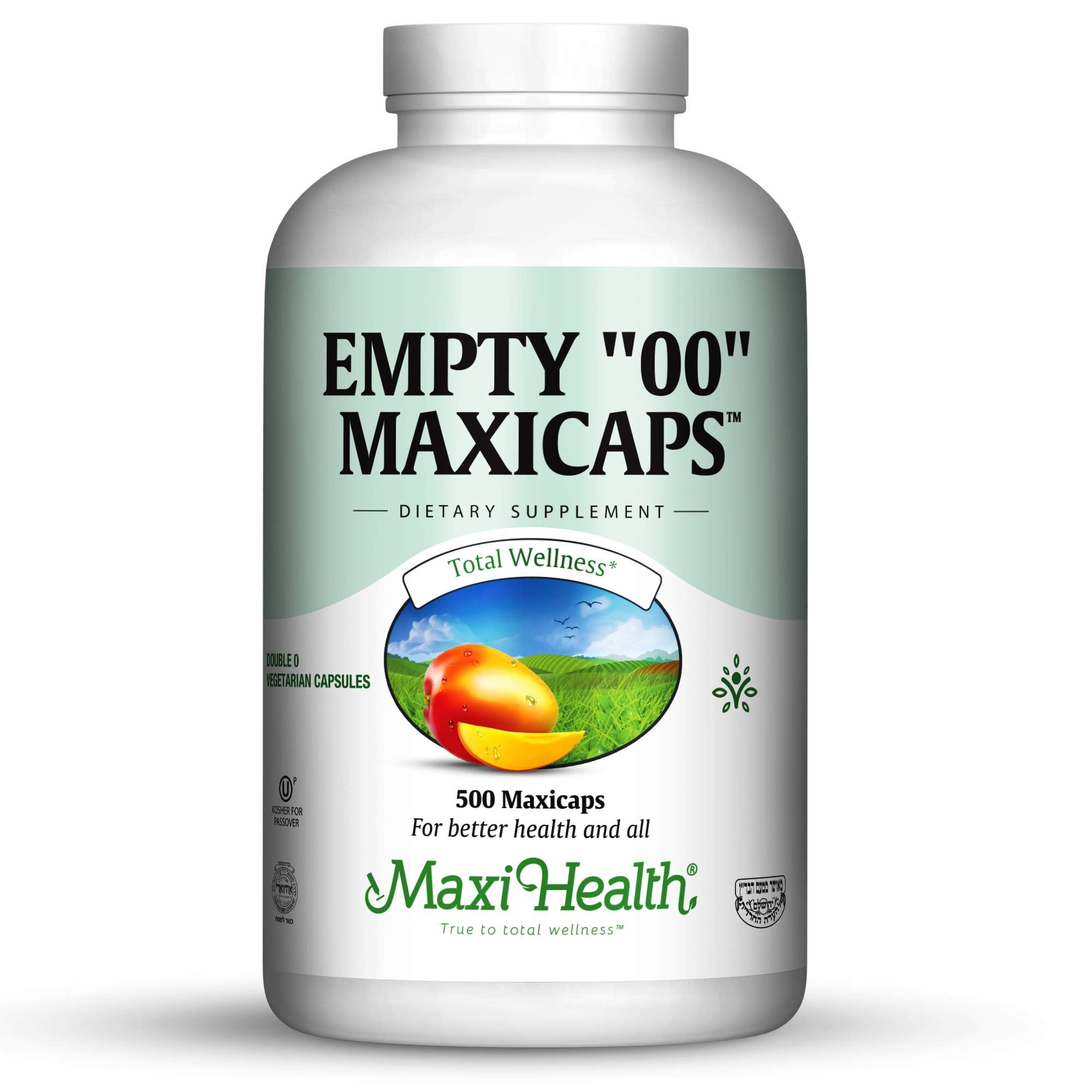 Maxi Health empty capsules for supplements