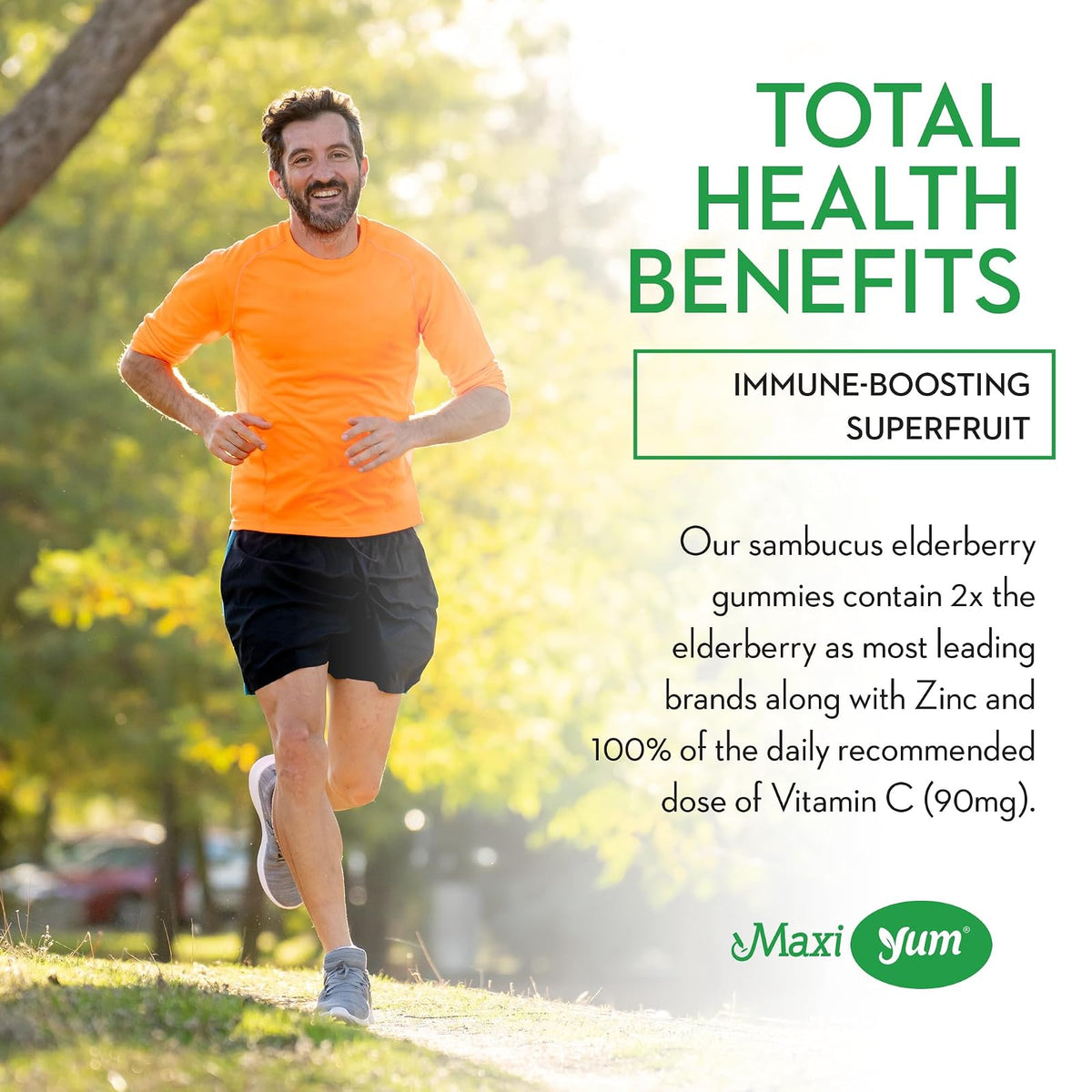 Maxi Health gummies with vitamin C boost