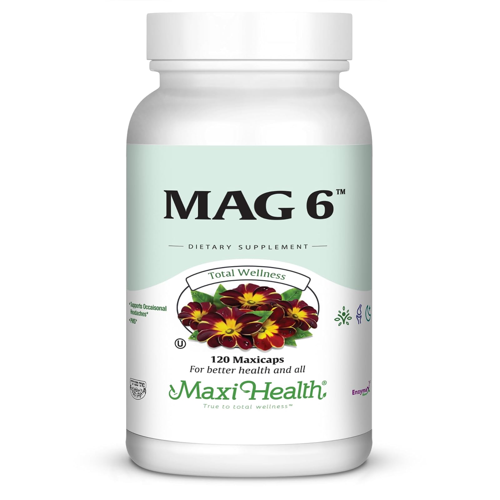 Maxi Health magnesium capsules for relaxation