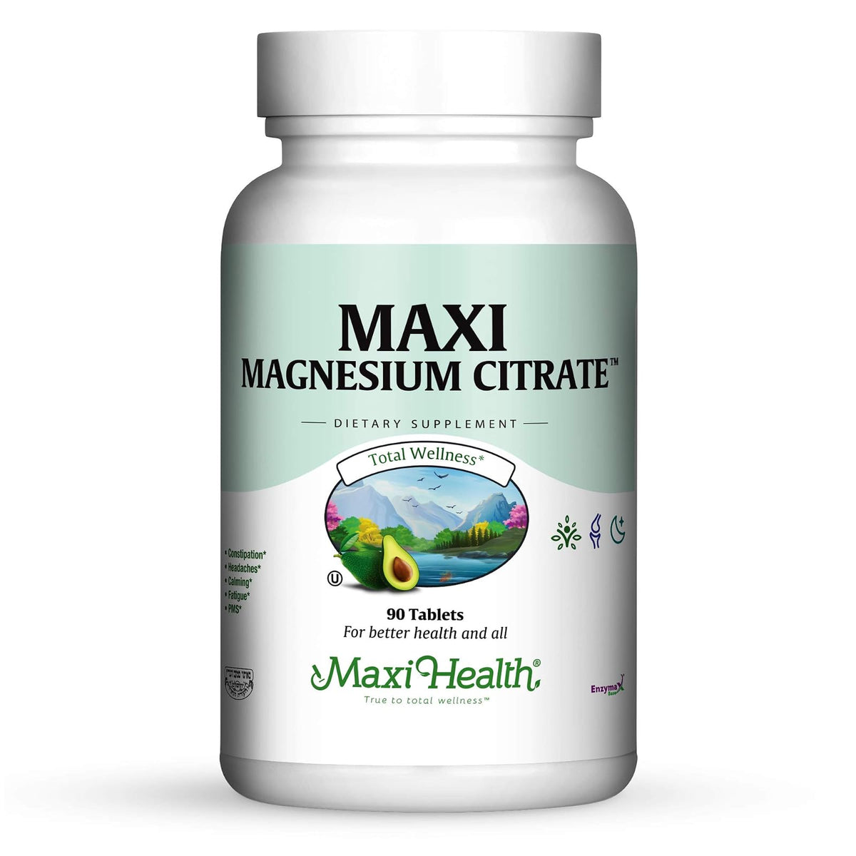 Maxi Health Magnesium Citrate for muscle relaxation
