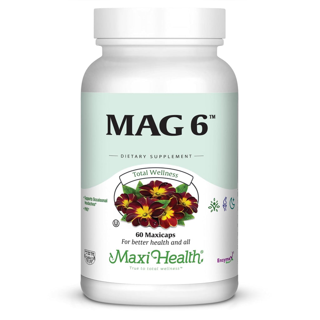 Maxi Health magnesium supplement for relaxation