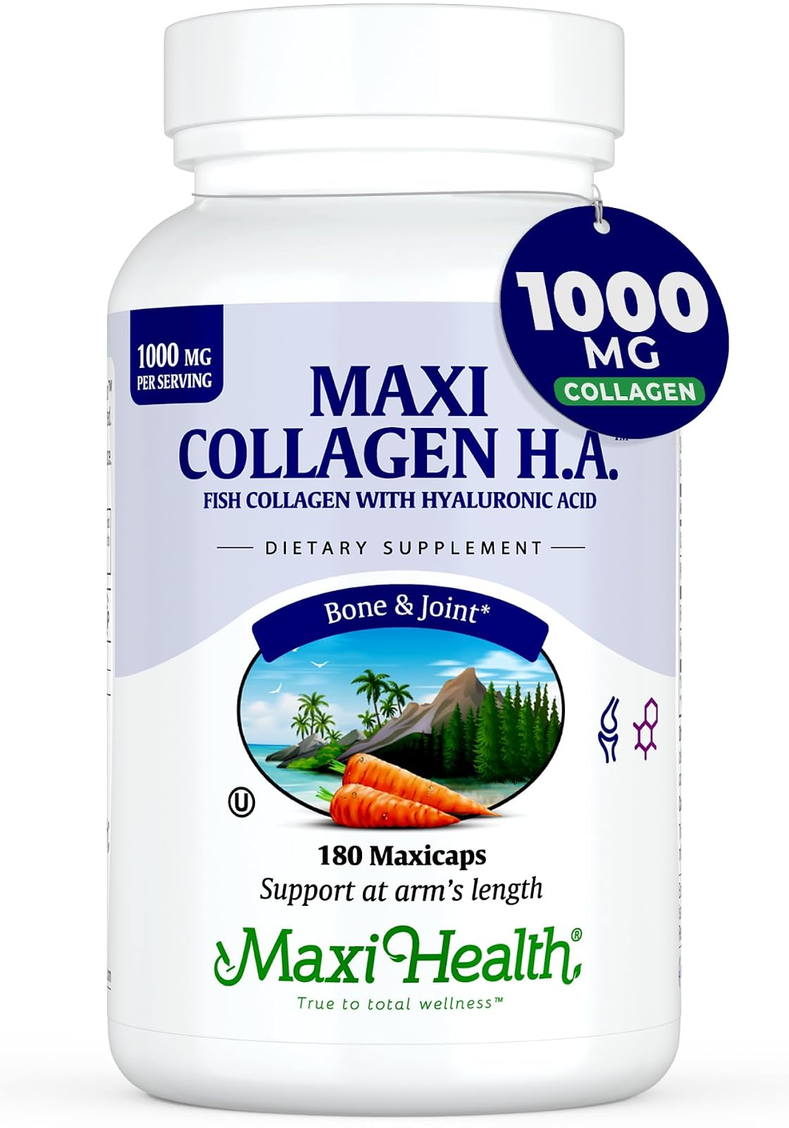 Maxi Health marine collagen capsules