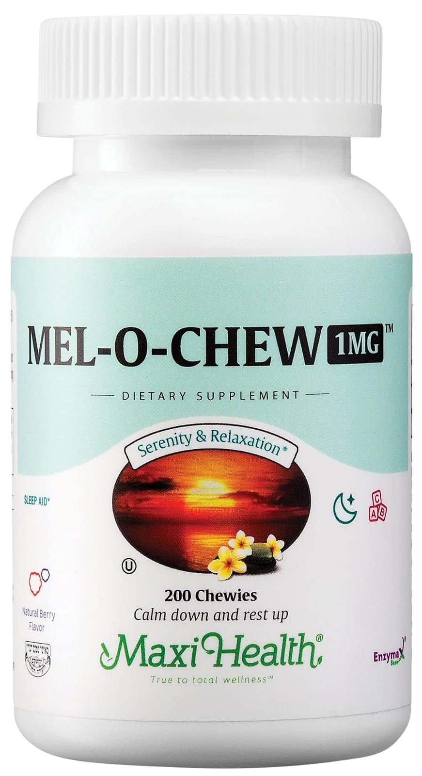 Maxi Health melatonin chewable tablets