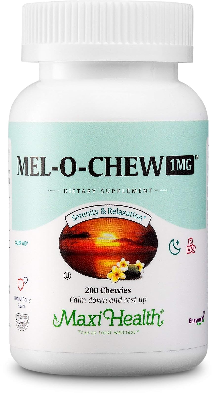 Maxi Health melatonin chewable tablets