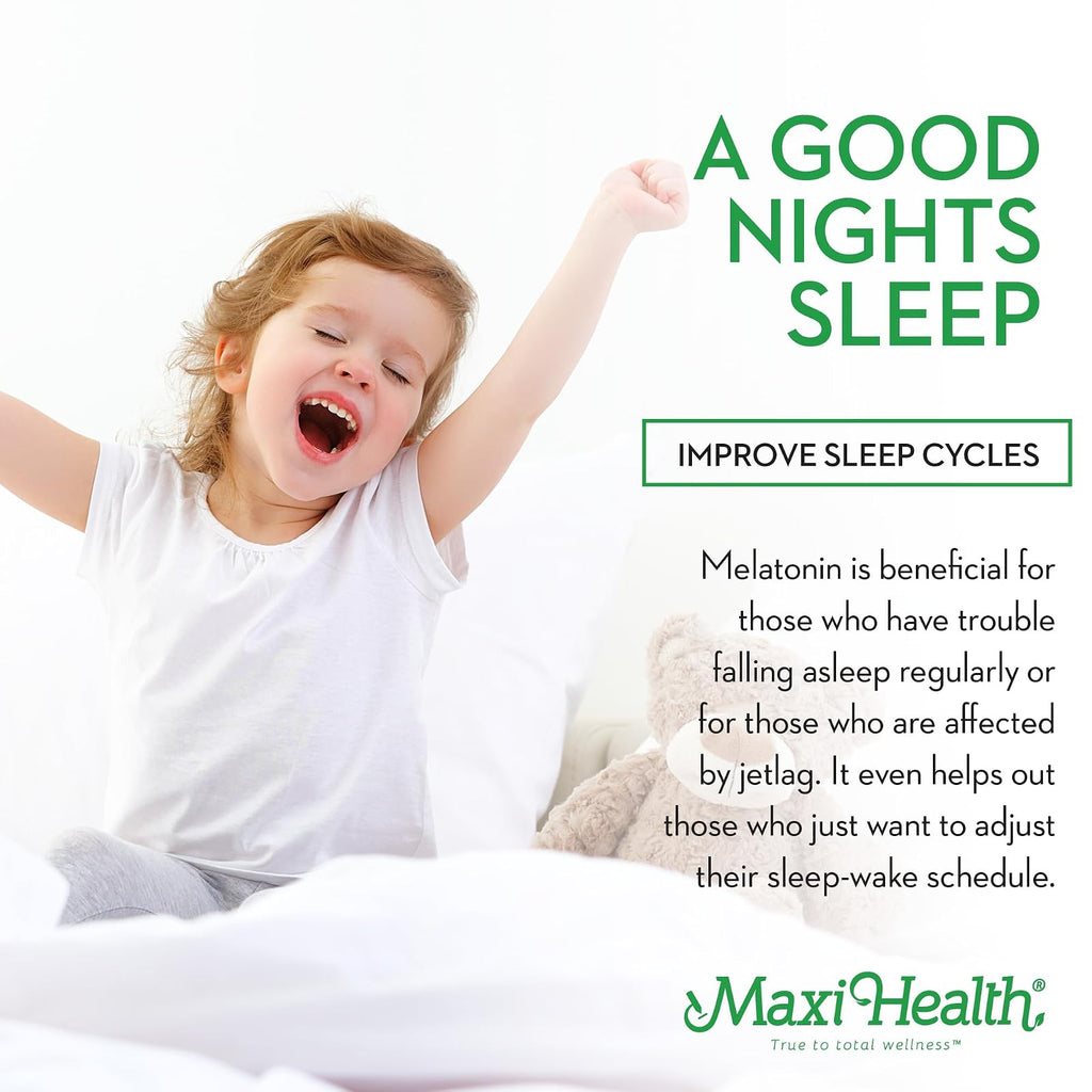 Maxi Health melatonin for restful nights