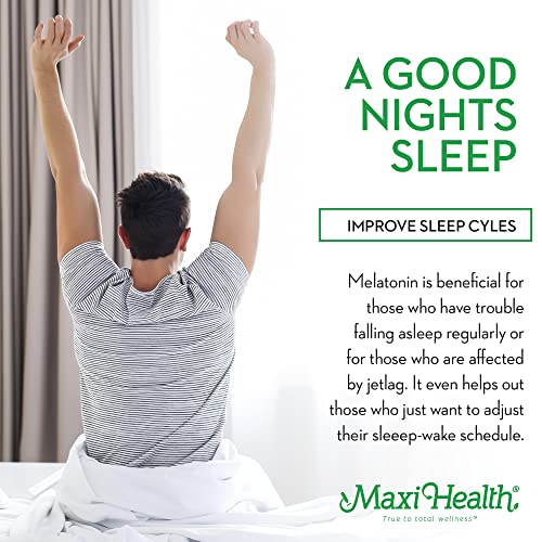 Maxi Health melatonin gummies for adults