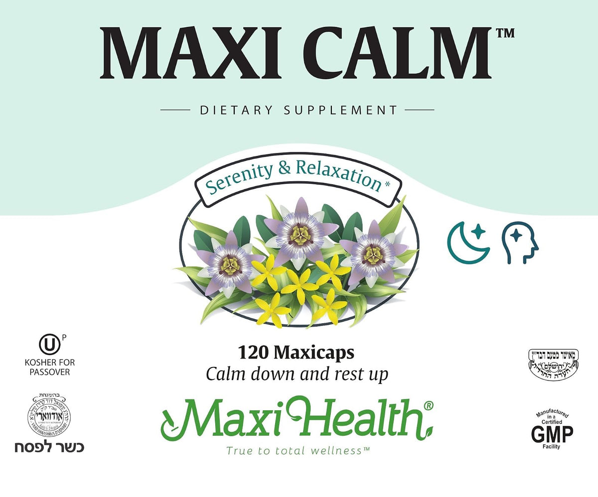 Maxi Health multivitamins for relaxation
