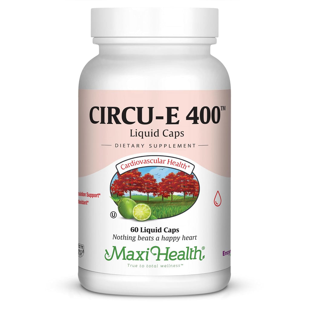 Maxi Health natural vitamin E capsules