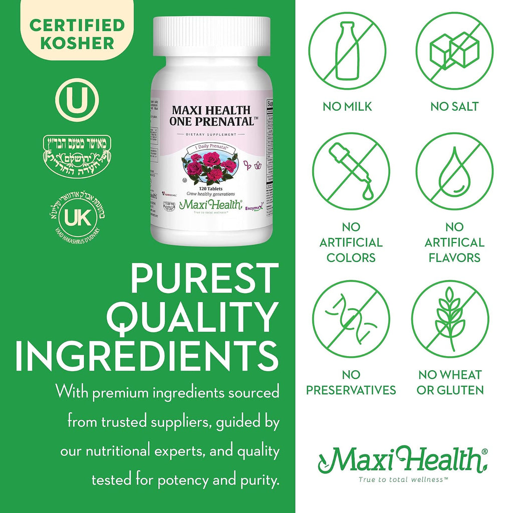 maxi health prenatal dha supplement