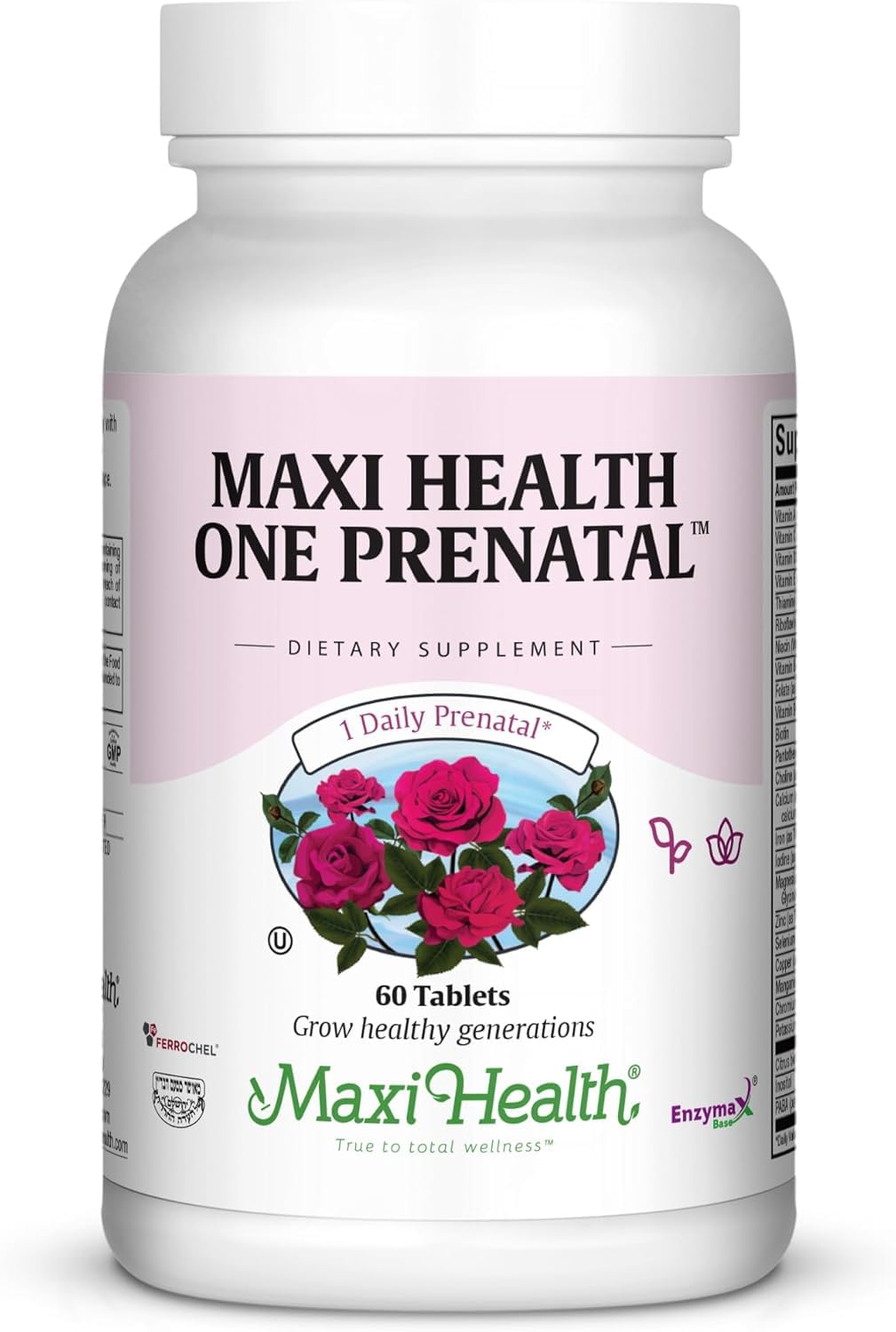 maxi health prenatal vitamins with iron