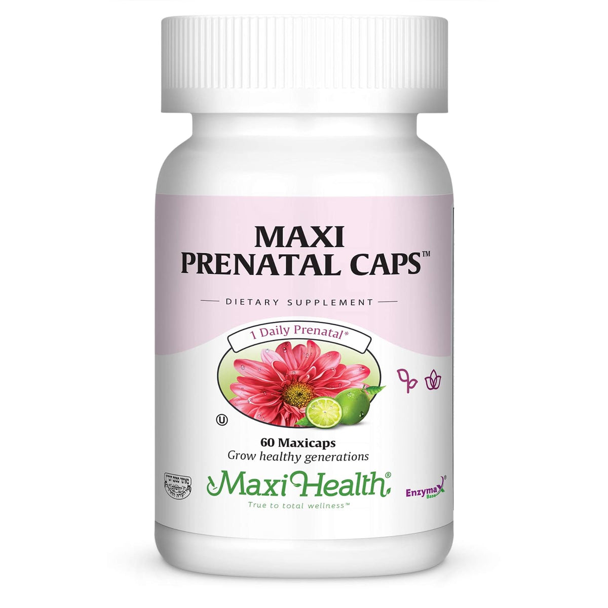 Maxi Health prenatal vitamins with iron