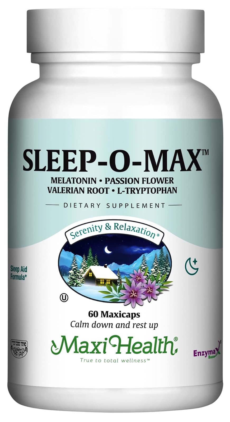 Maxi Health Sleep-O-Max capsules for restful nights