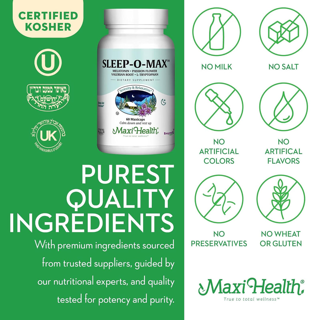 Maxi Health Sleep-O-Max for relaxation and calm