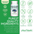 Maxi Health Sleep-O-Max for relaxation and calm