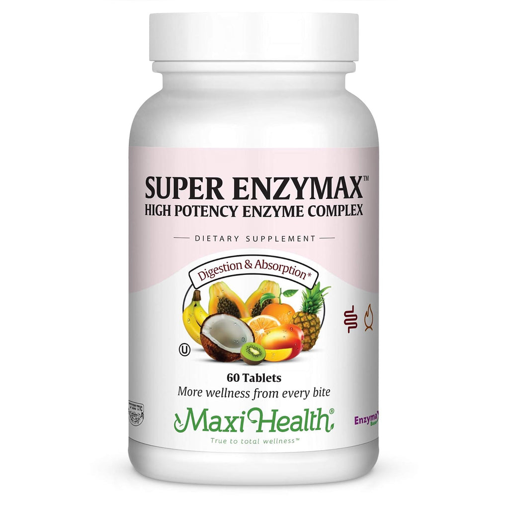 Maxi Health Super Enzymax digestive support