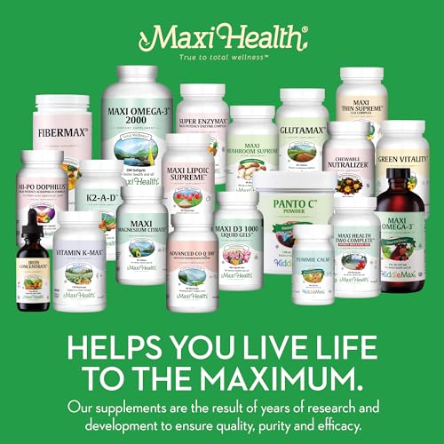 Maxi Health vitamin b complex absorption