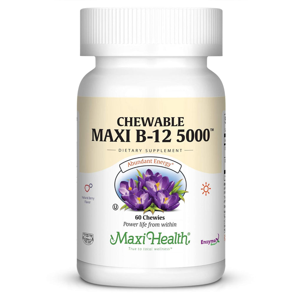 Maxi Health vitamin B12 chewable tablets