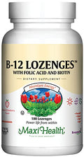 Maxi Health vitamin B12 lozenges for energy