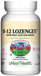 Maxi Health vitamin B12 lozenges for energy