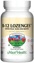 Maxi Health vitamin B12 sublingual lozenges